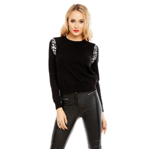 Pullover mit Strass | Clove Shop